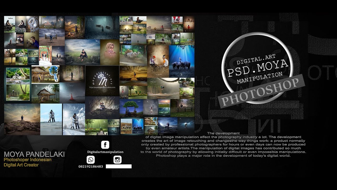 Photoshop all project - YouTube