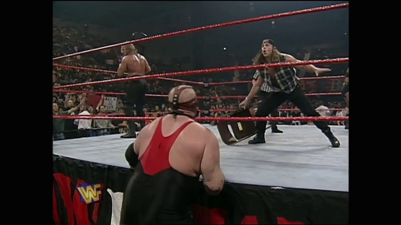 WWF Locker Room empties to confront Newly Formed DX! 1997 (WWF) - YouTube