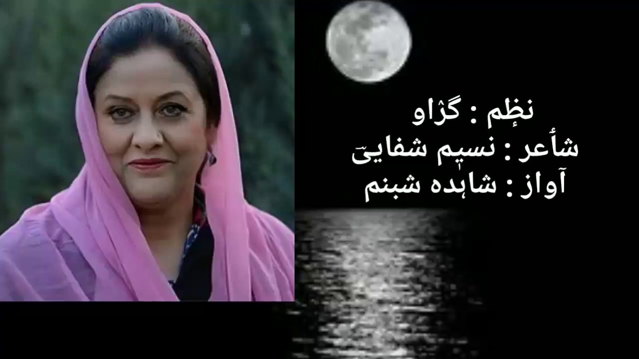 Poetry of Prof.Naseem Shafai by Shahida shabnum - YouTube