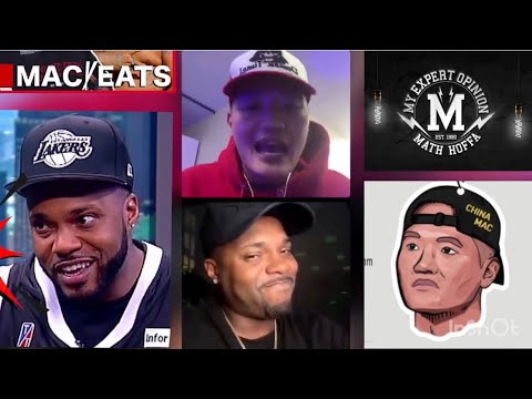 Math Hoffa and China Mac Talk Sh*t to Each Other on IG Live about Troy ...