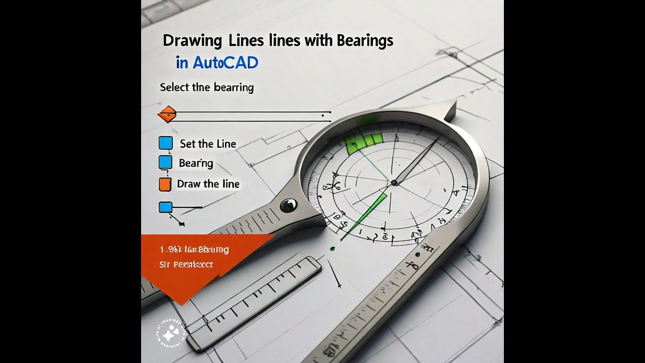 Drawing Lines with Bearings in AutoCAD: A Step-by-Step Guide - YouTube