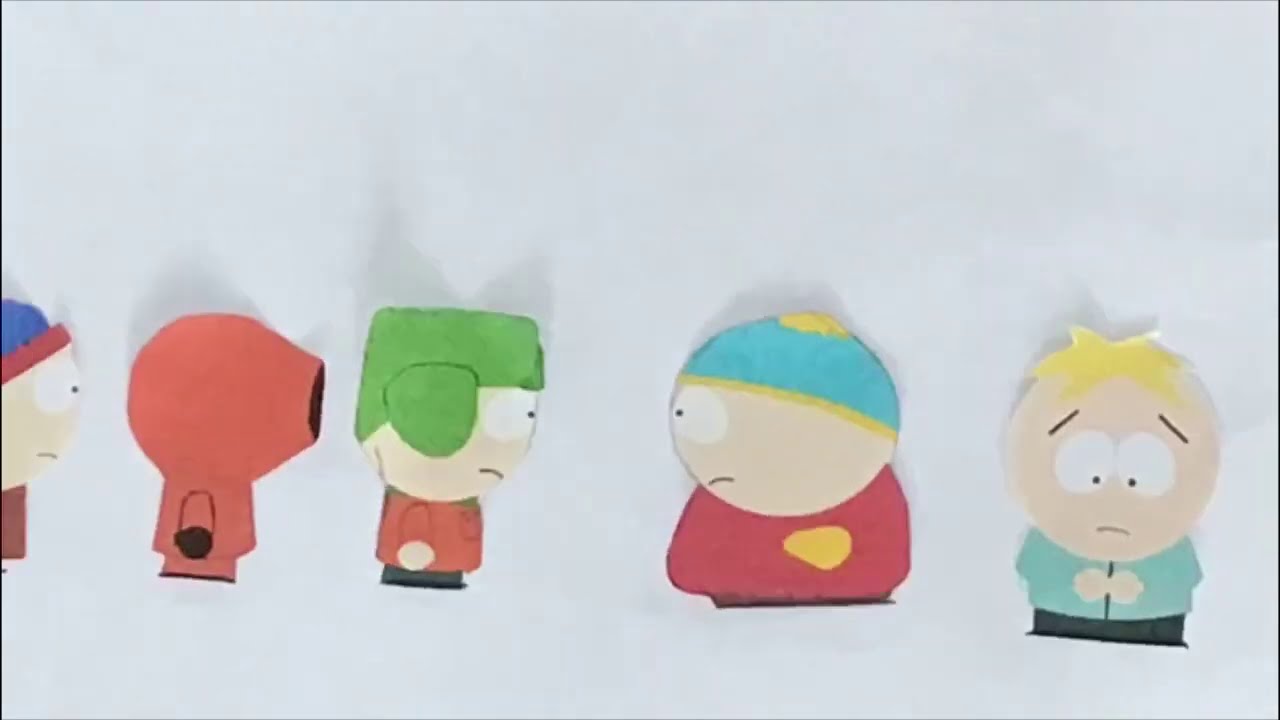 South Park Stop Motion Intro (remake) - YouTube