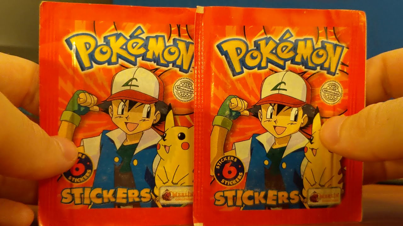 Topps Merlin Pokemon Stickers Series 1. 1999! Original 150 Pokemon ...