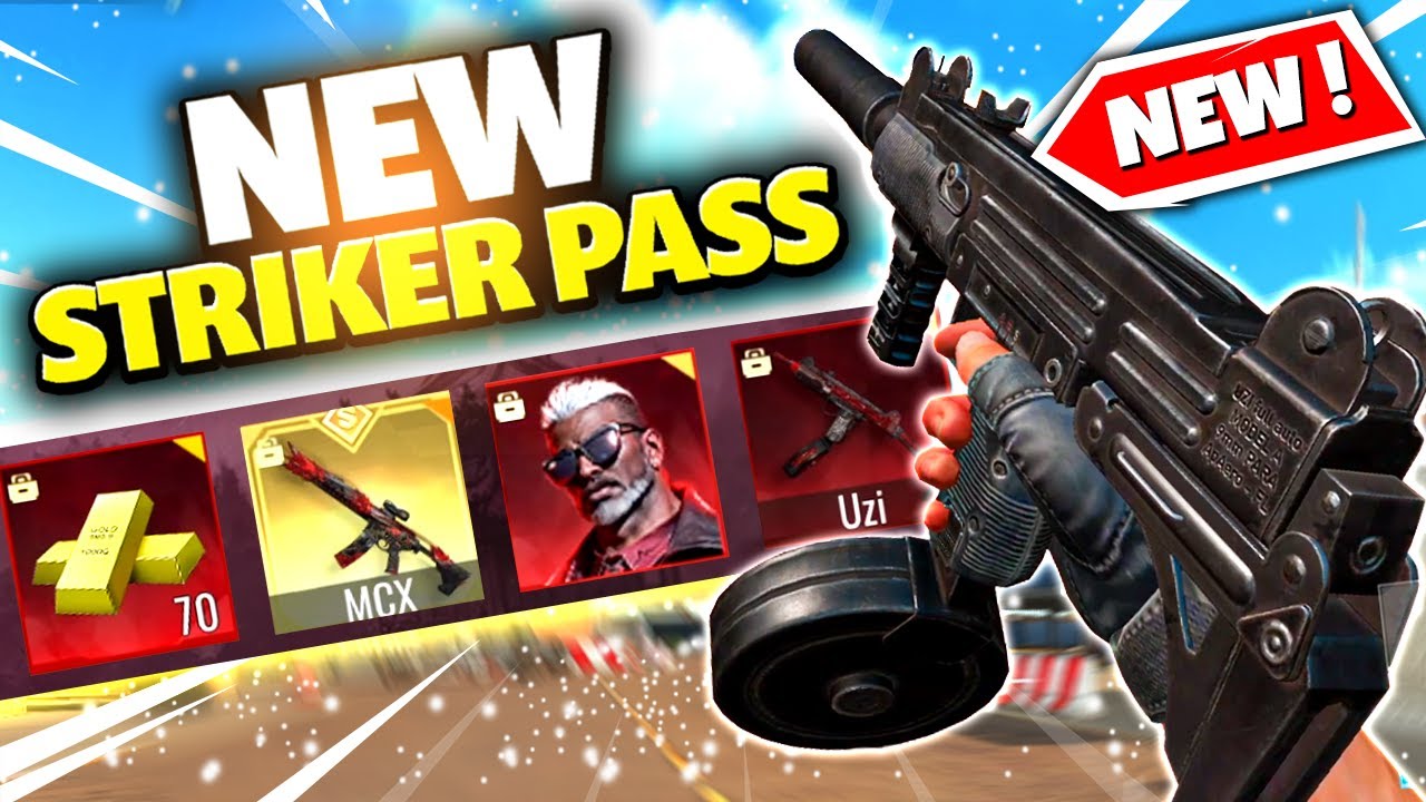 New Striker Pass and UZI SHOWCASE in Blood Strike - YouTube