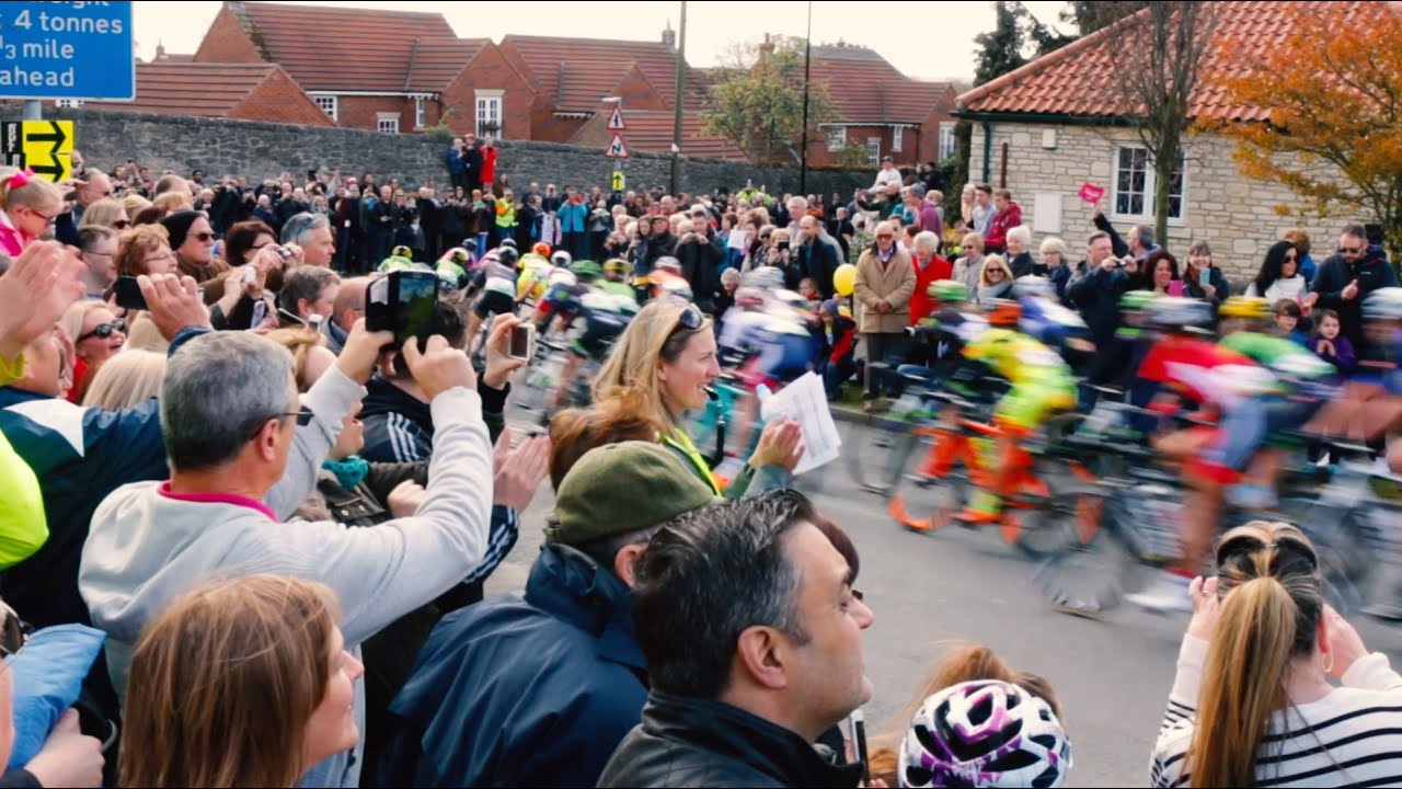 Tour de Yorkshire - Sprotbrough, Doncaster - YouTube