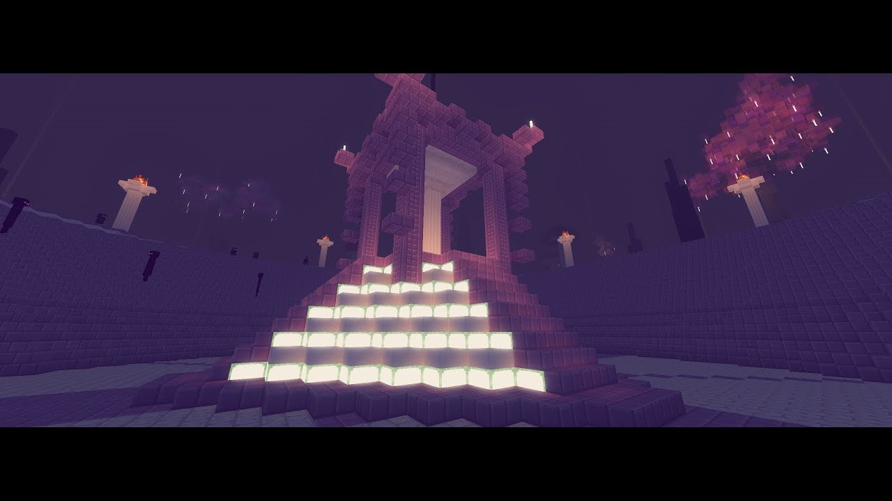 Kingdom of Void Angels - Central Hub - Minecraft End transformation [1 ...