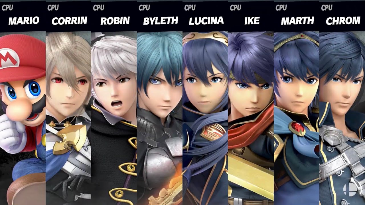 Super Smash Bros. Ultimate - Mario & Fire Emblem - YouTube
