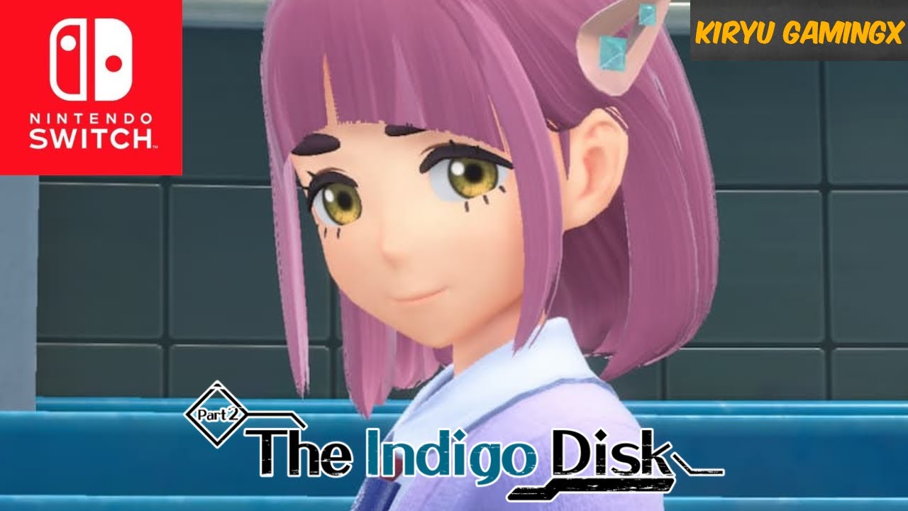 Pokemon SV Indigo Disk DLC (Nintemdo Switch) First Battle Against Lacey ...