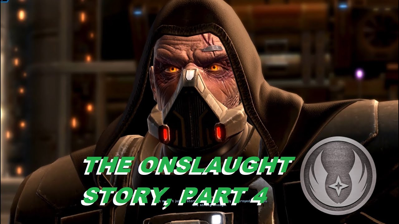 SWTOR The Battle for Corellia - Jedi Knight (The Onslaught Story, Part ...