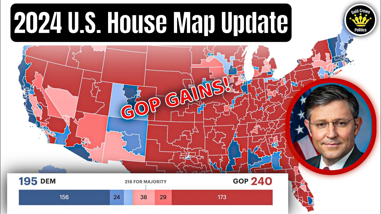 Republicans Projected To Gain Seats In Us House 2024 Us House Map