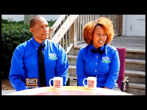 Gary Bostic and Nardos Bekele of Teen Advisory Council on Lee Pitts ...