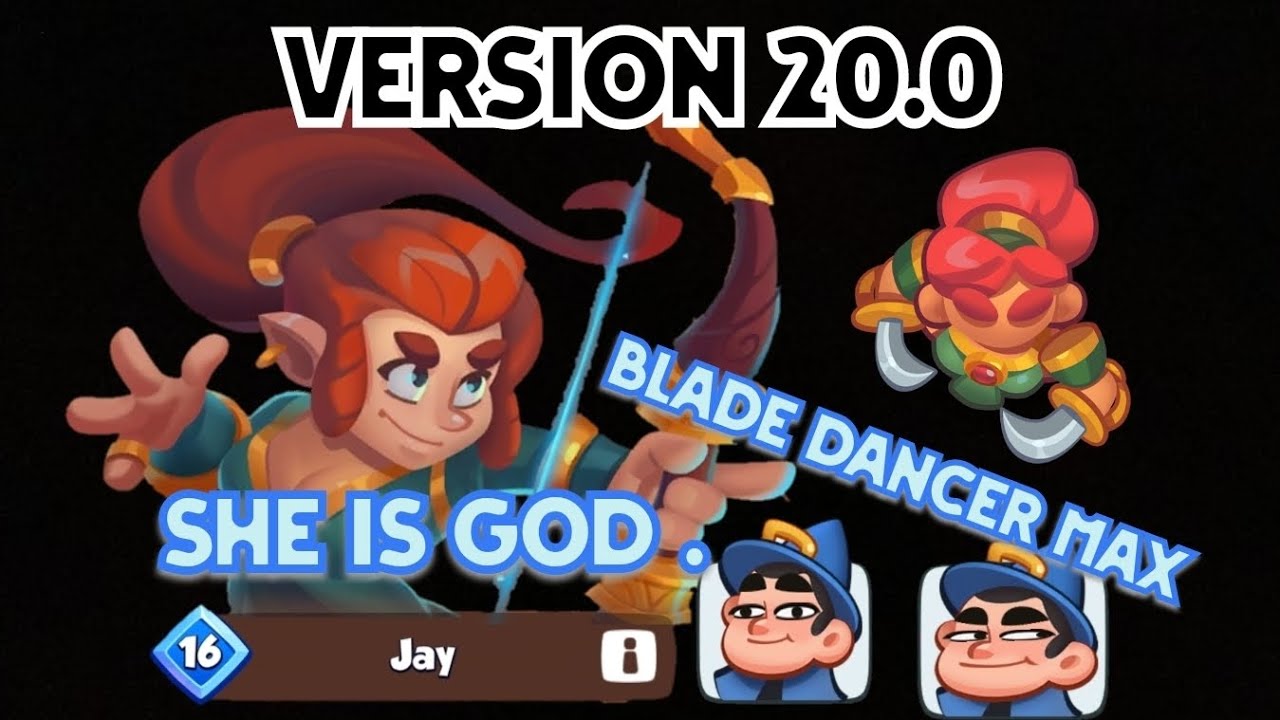 Rush Royale | โหมด Clan Tournament Meteor MAX vs Blade Dancer MAX "น้อง ...