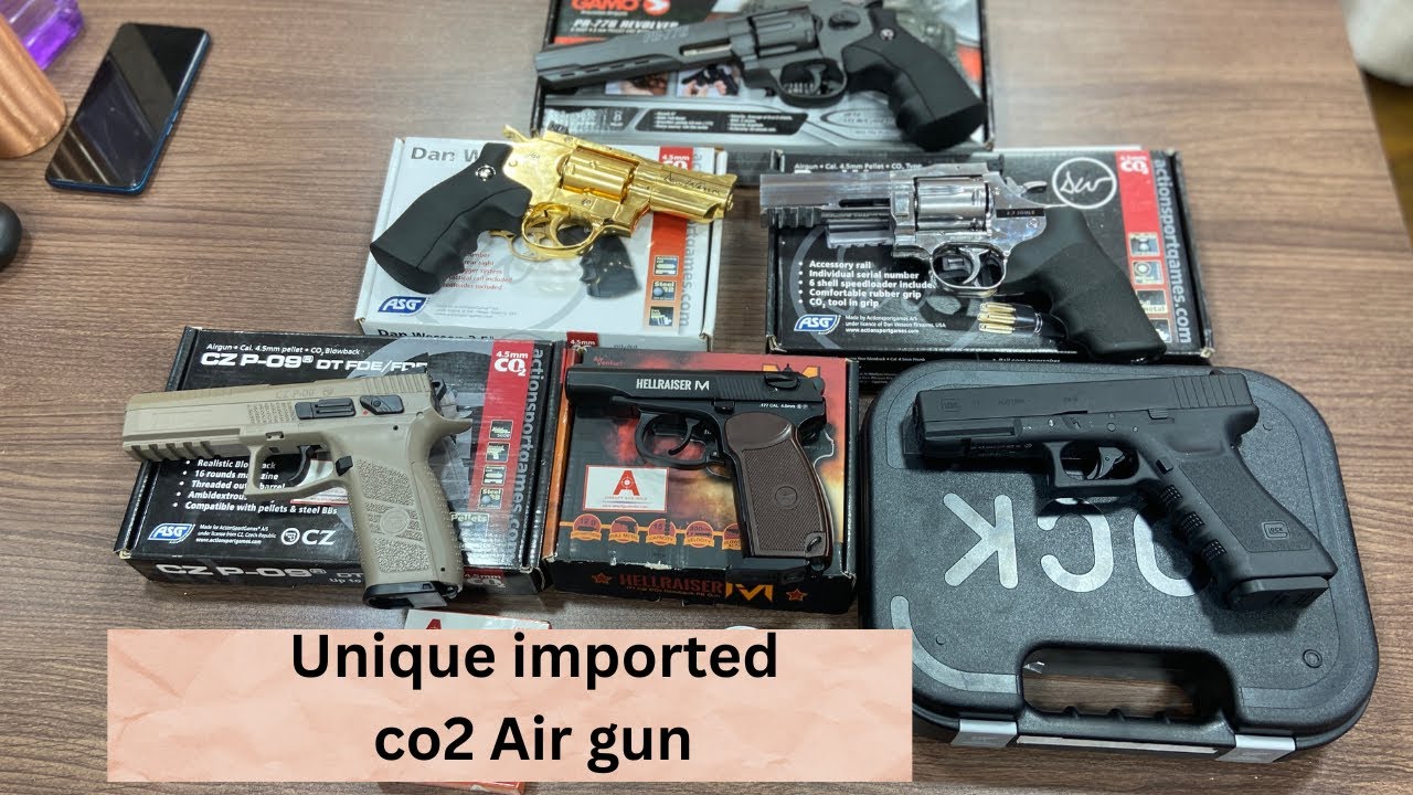 Unique imported co2 air gun in india - YouTube