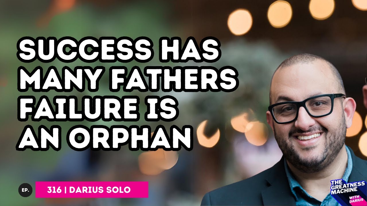 Success Has Many Fathers... Failure is an Orphan - YouTube