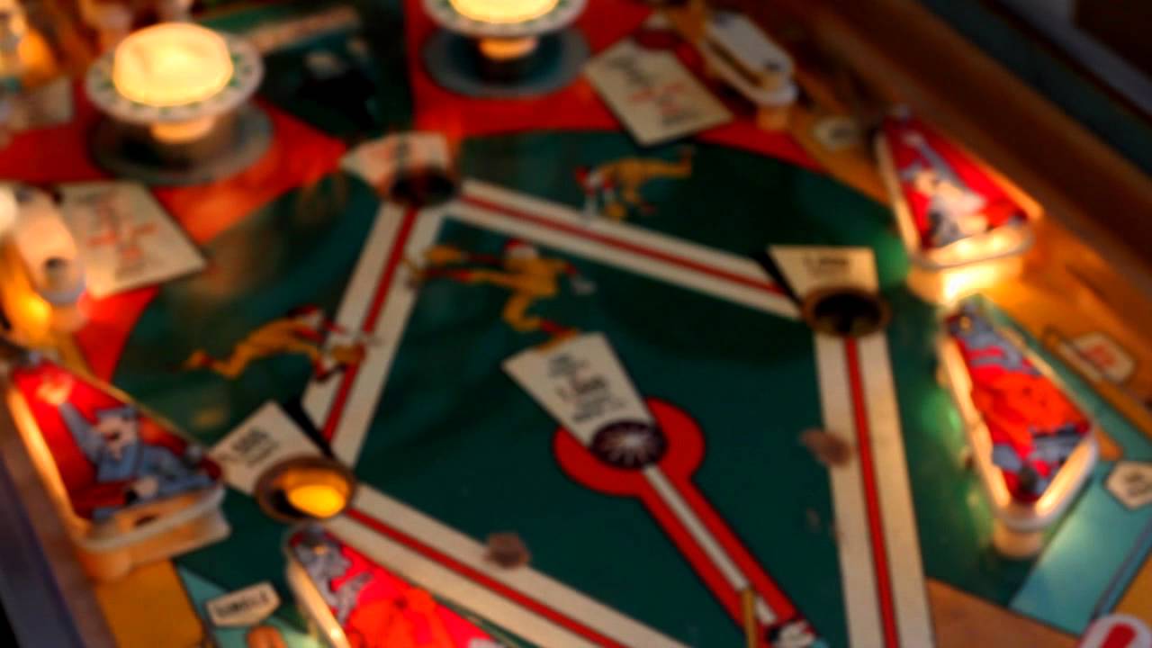 Gottlieb 1972 "Grand Slam" Pinball Machine - YouTube