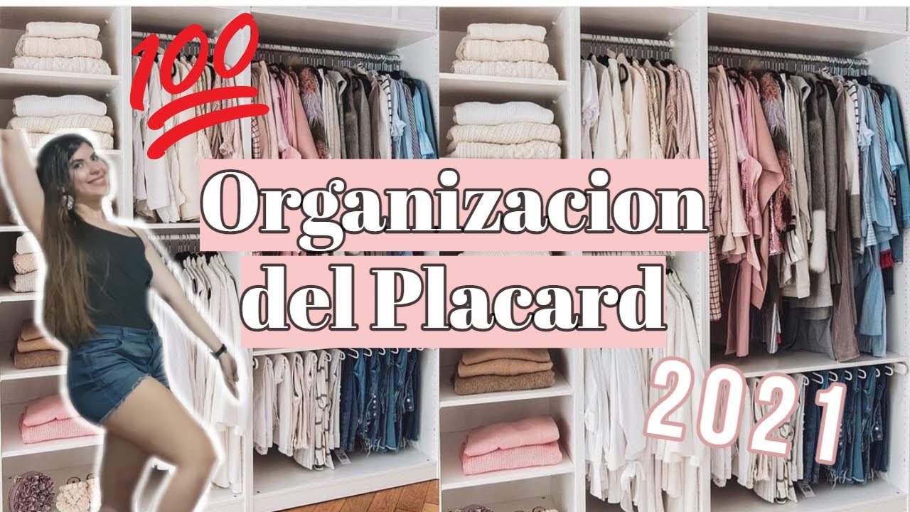 ⭐ Como organizar tu placard + Ordena conmigo┃ 2021 ⭐ - YouTube