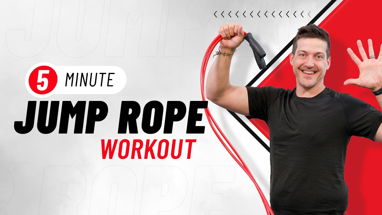 5 Minute Beginner Skipping Rope Workout - YouTube