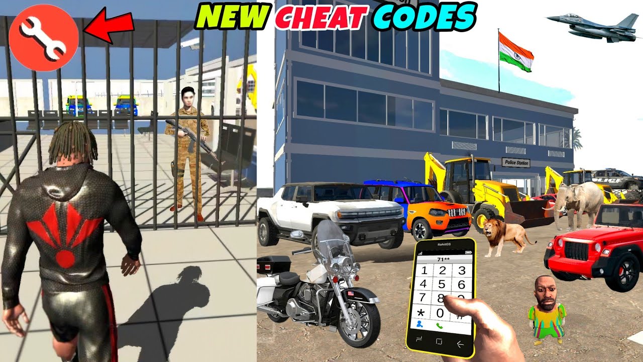 NEW UPDATE ALL CHEAT CODES OF INDIAN BIKES DRIVING 3D NEW UPDATE 2024 || NEW CHEAT CODES - YouTube