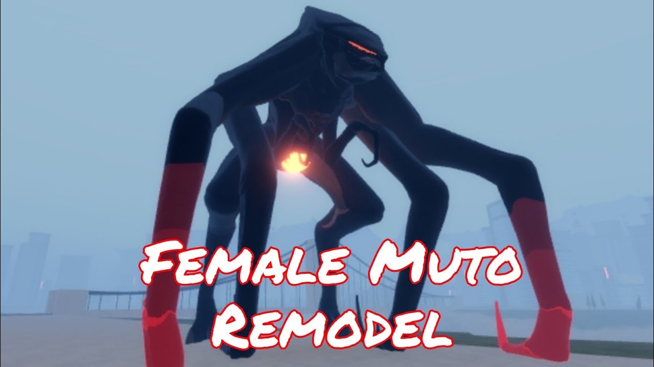 Female Muto Remodel Is Here! (Roblox Kaiju Universe) - YouTube