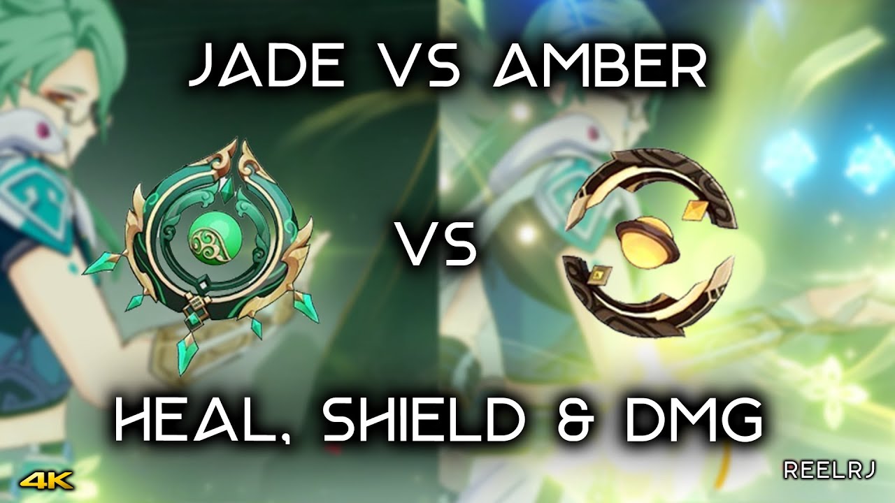 Jadefall Splender VS Prototype Amber On Baizhu | Genshin Impact - YouTube