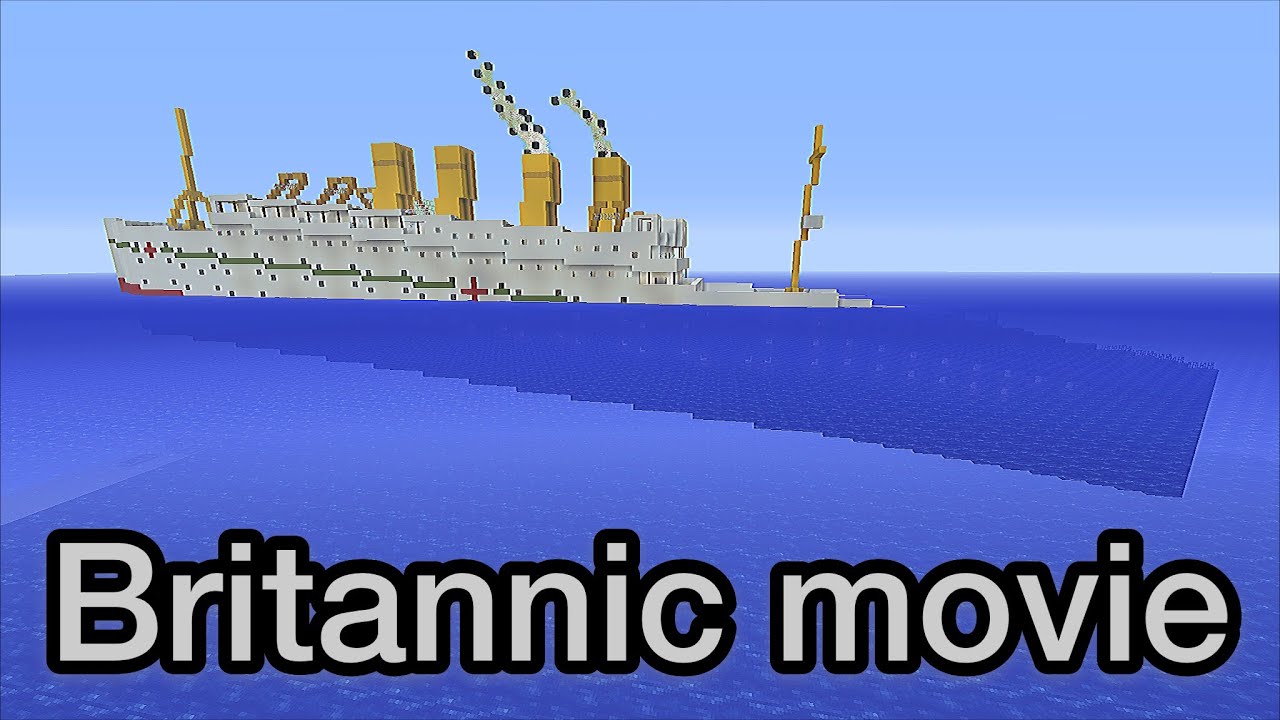 Minecraft Britannic Sinking