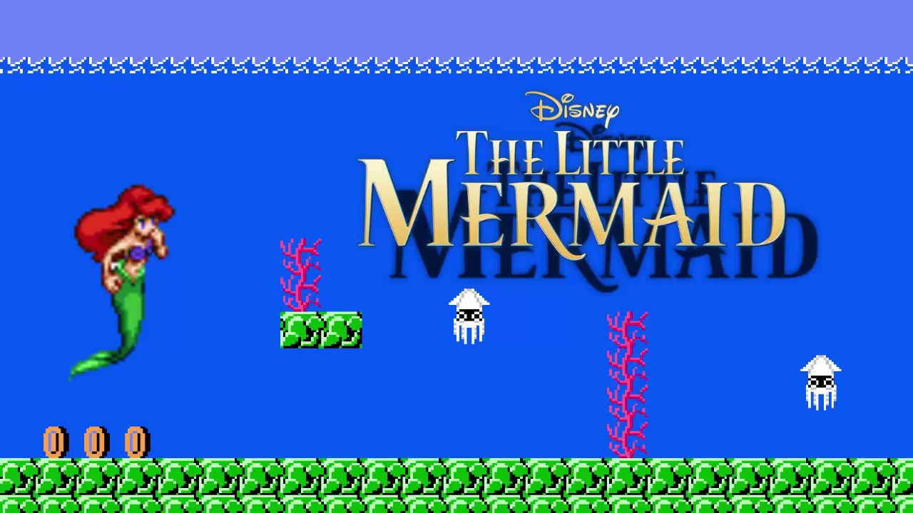 The Little Mermaid - Under the Sea 8-Bit Remix - YouTube