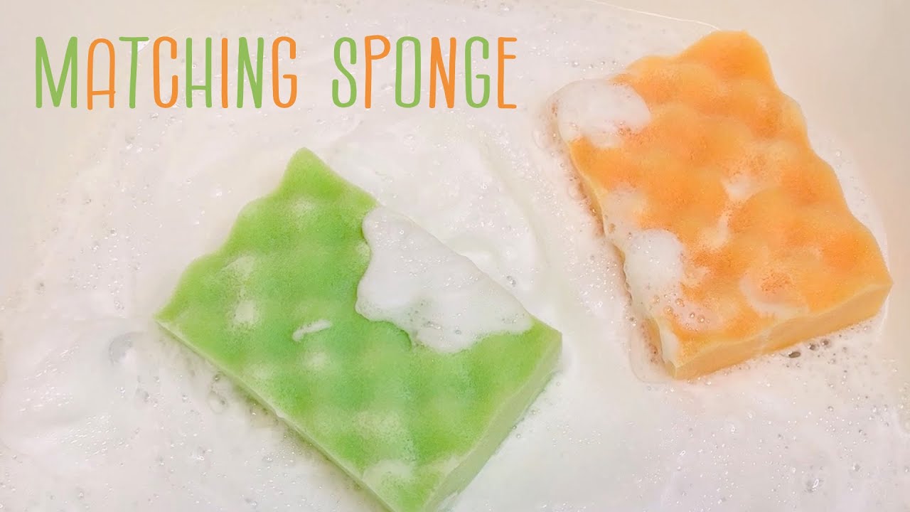 ASMR Sponge 685.Matching Sponge - YouTube