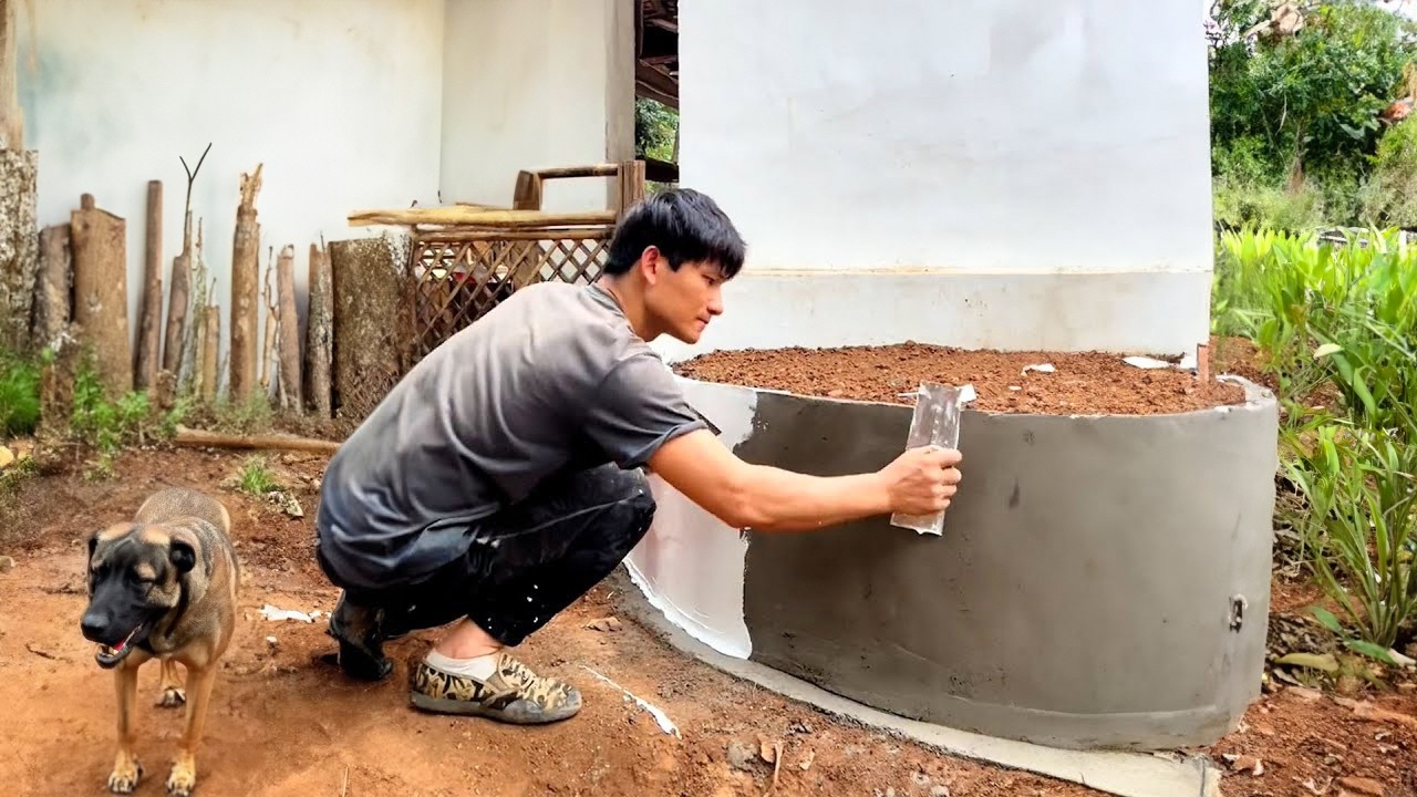 A talented single man turned a dilapidated house and yard into a ...