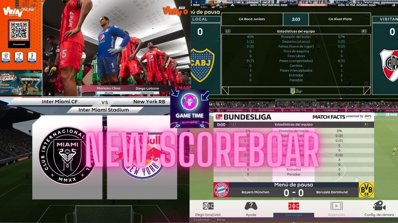 NUEVO SCOREBOARD-SERVER V3 0 AIO TEMPORADA 2023 -2024 - YouTube