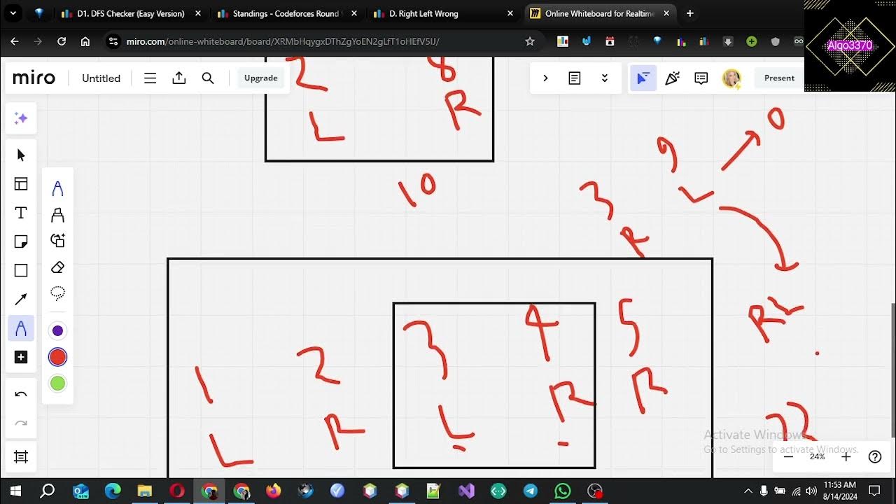 D. Right Left Wrong | Codeforces Round 966 (Div. 3) | CP in Bangla | java solution - YouTube