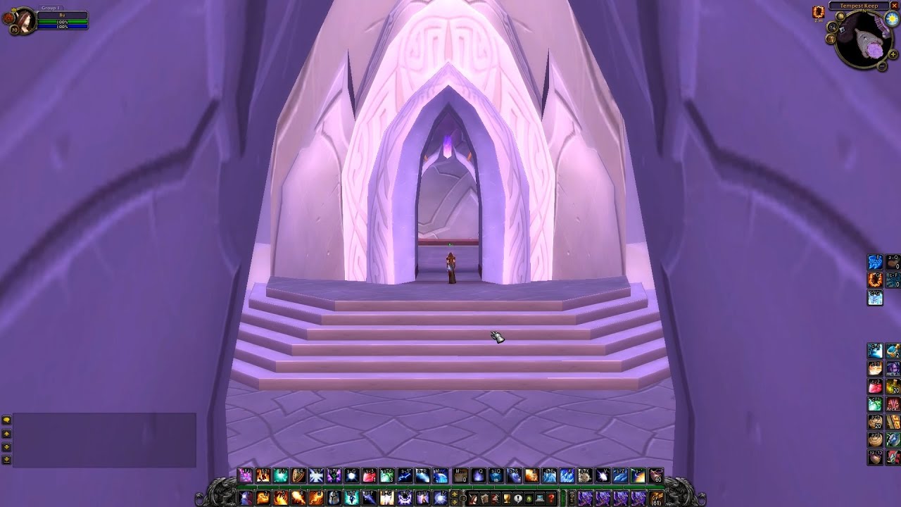 Mechanar (Mech) Dungeon Entrance Location, WoW TBC - YouTube