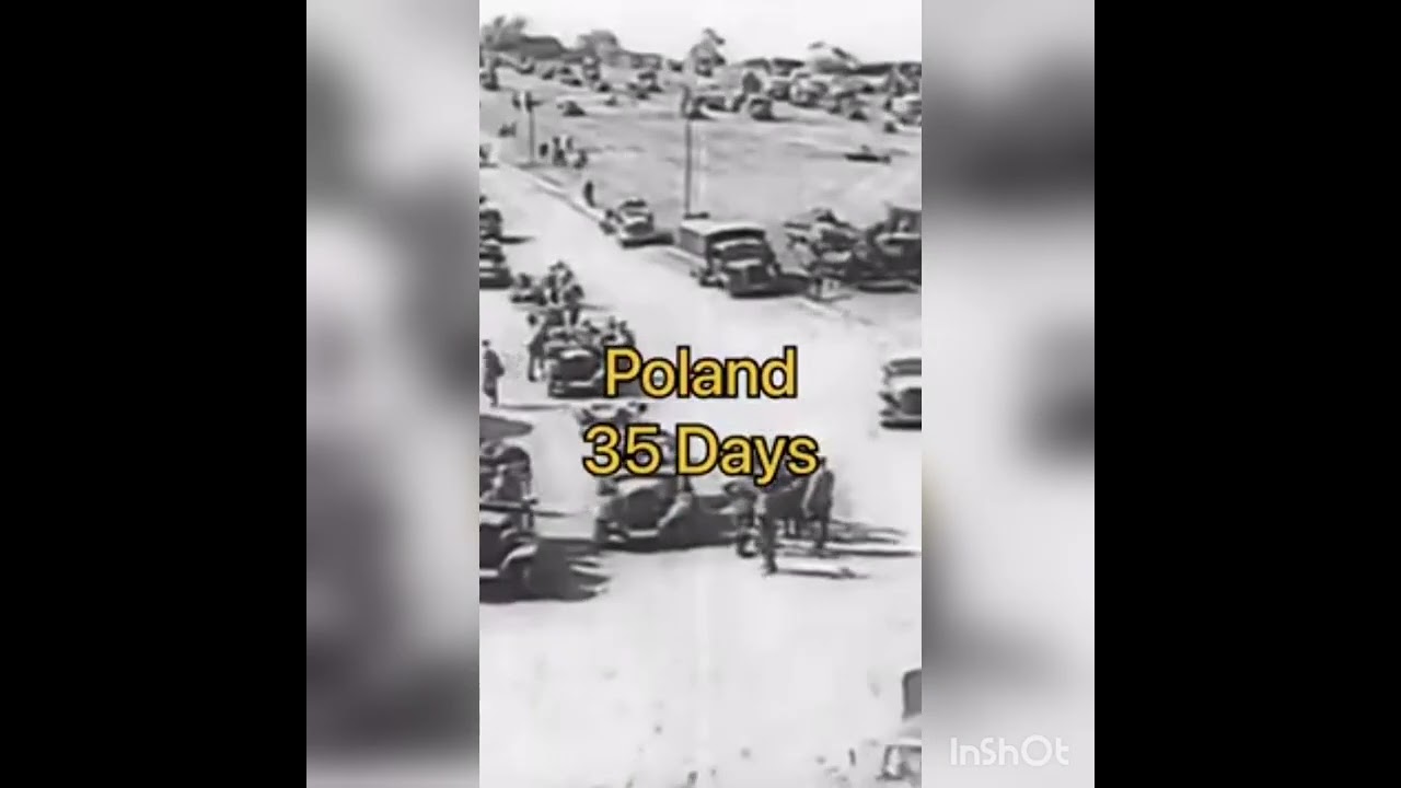 how long countries lasted against Nazi Germany in WW2 #shorts - YouTube