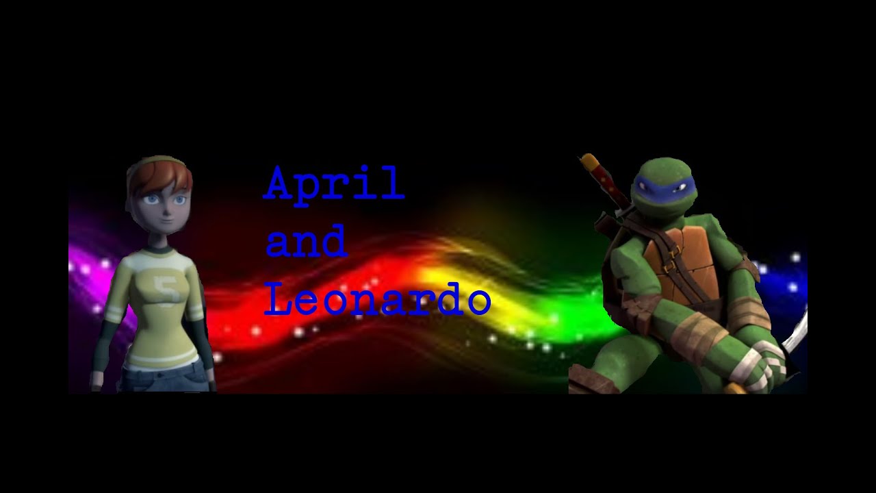 TMNT Leonardo and April Hero - YouTube