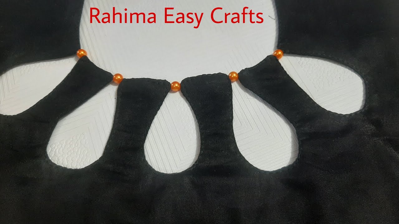 Neck design || jamar golar design || জামার গলার ডিজাইন || Rahima Easy ...