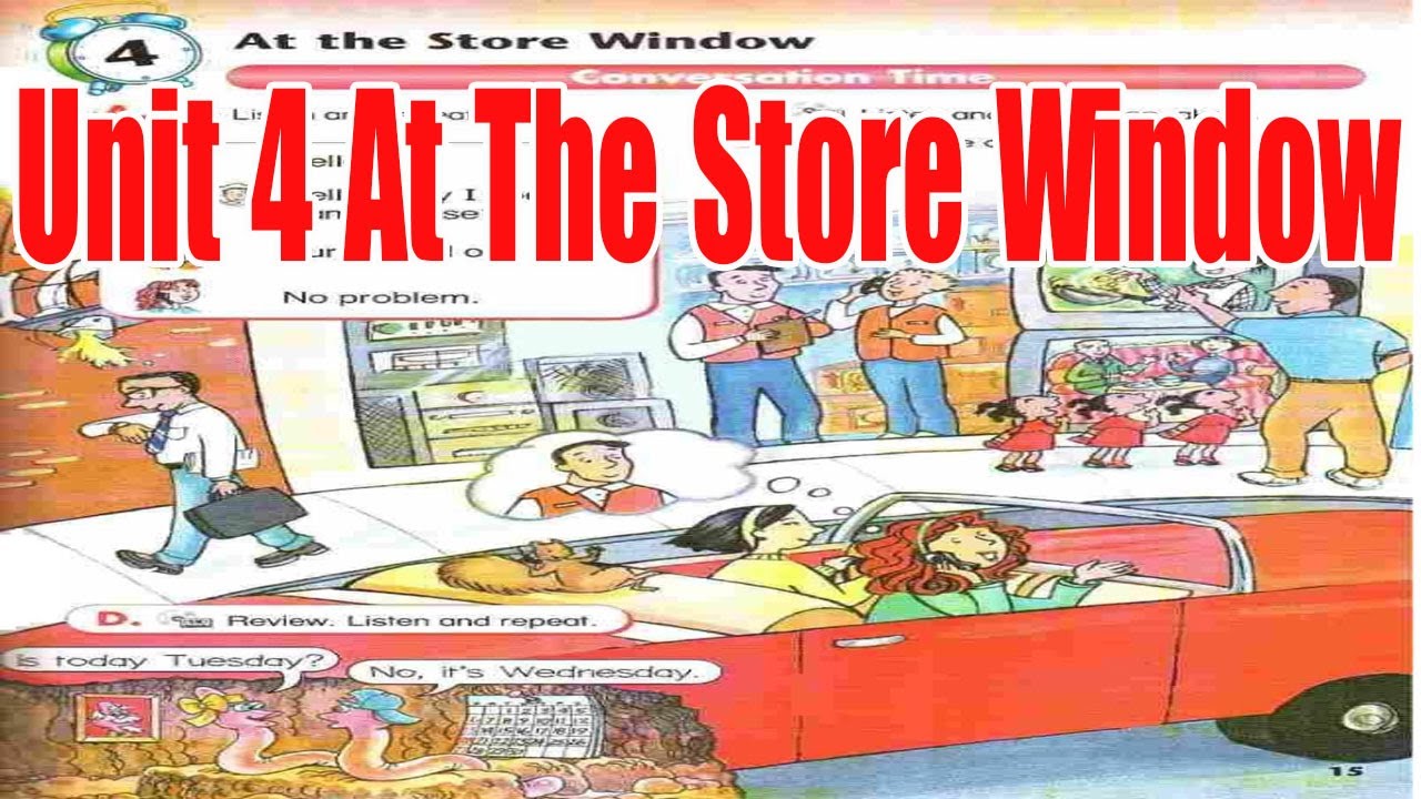 English Time Student Book 2: Unit 4 At The Store Window | Tiếng Anh Vỡ ...