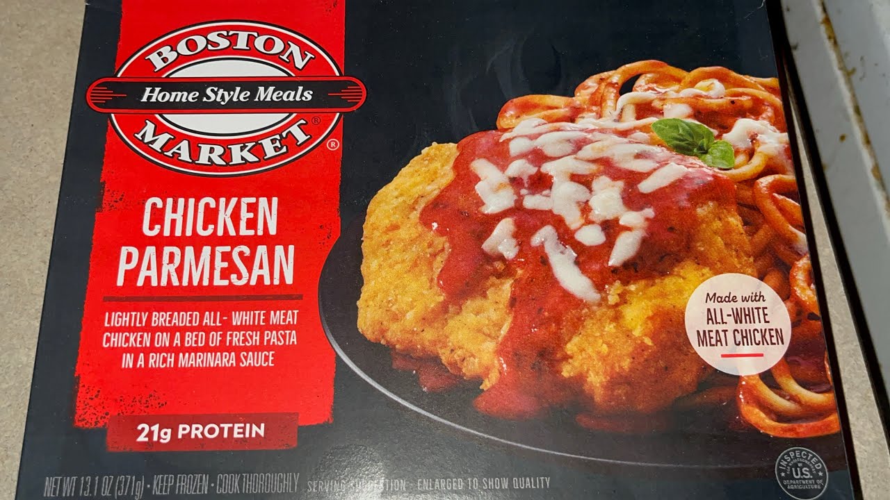 Trying Out Boston Market Chicken Parmesan - YouTube