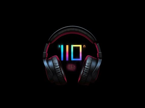 110 Hz Pure Tone - 9 Hours - Listen with Headphones at a low volume ...