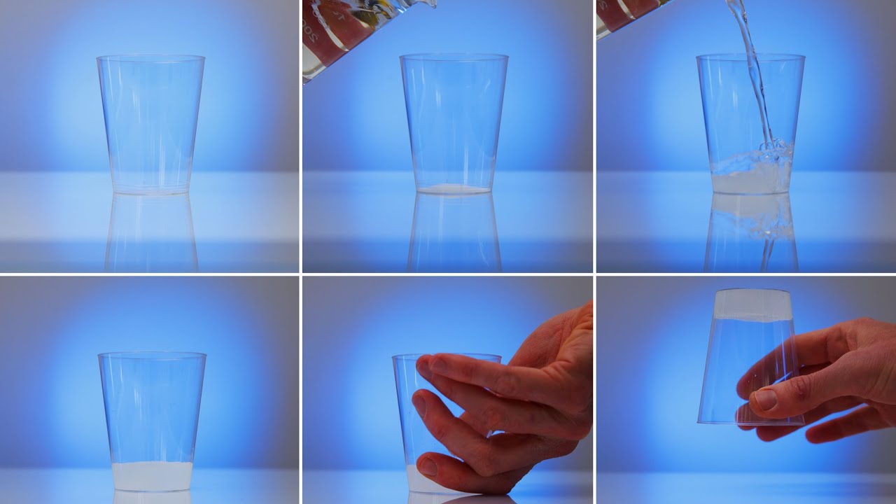 Superabsorbent polymer - YouTube