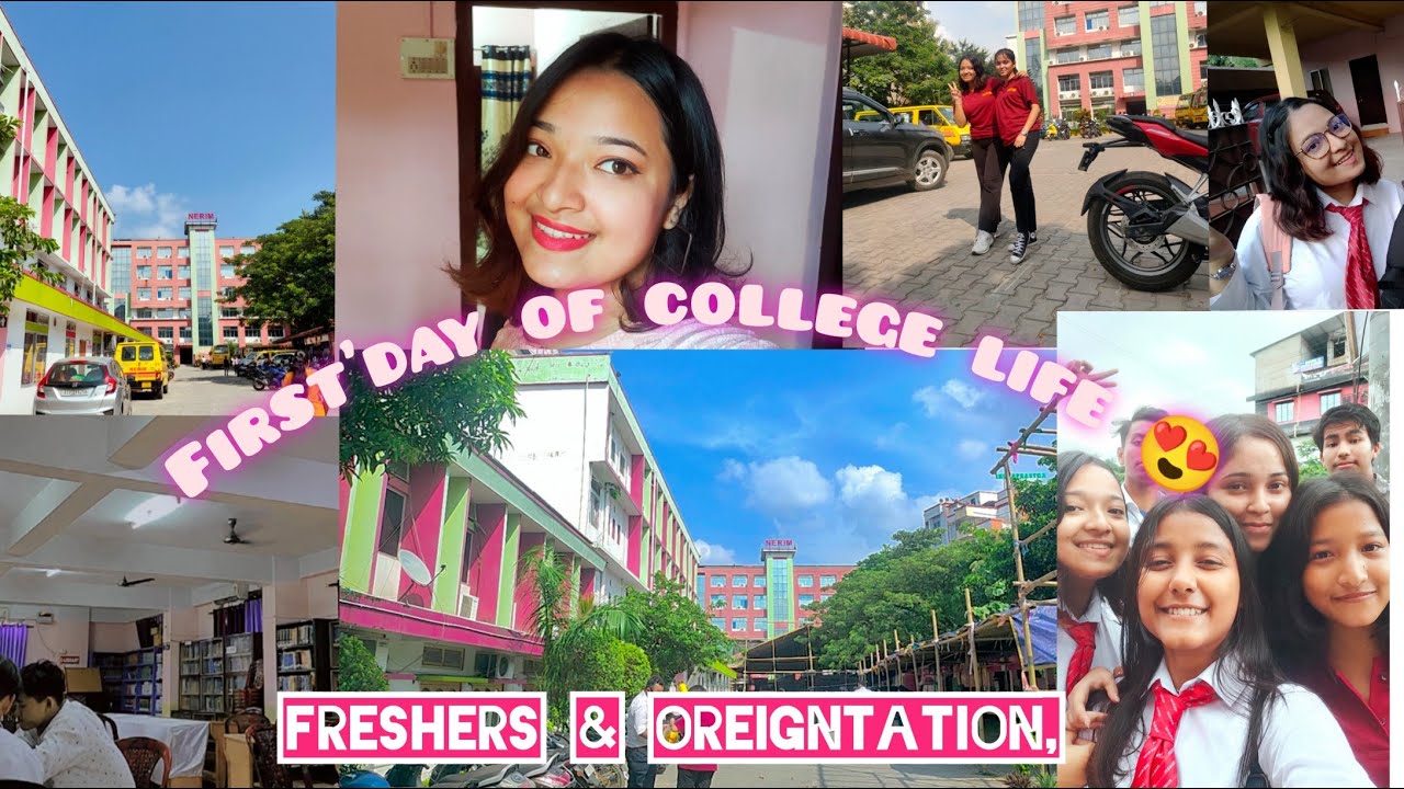 First'day of college life #NERIM GROUP OF INSTITUTIONS - YouTube