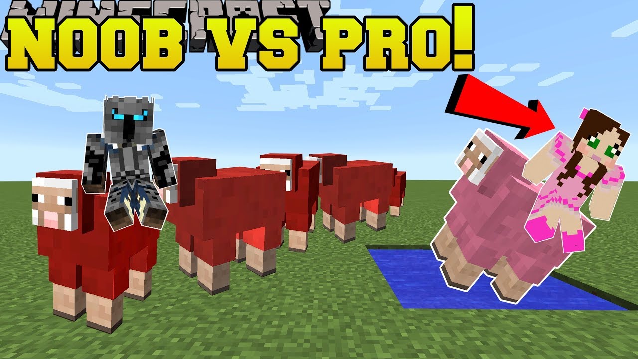 Minecraft: NOOB VS PRO!!! - SNAKE! - Mini-Game - YouTube