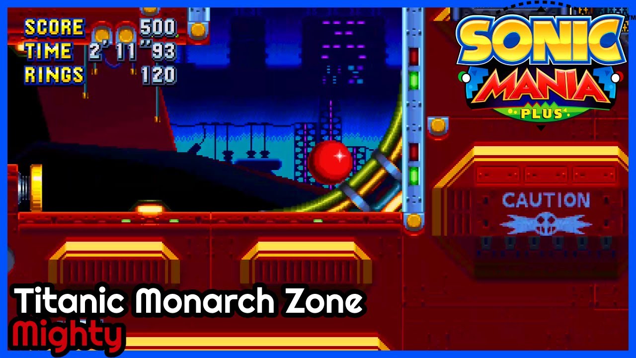 Sonic Mania | Titanic Monarch Zone Acts 1&2 + ENDING & Credits | Mania ...