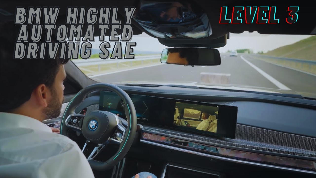 BMW Highly Automated Driving SAE Level 3 - YouTube