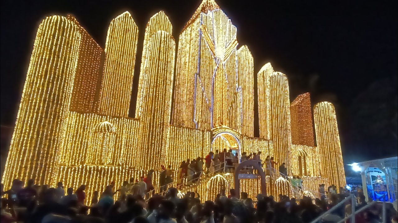 75 feet height biggest christmas crib / Kanyakumari / Palappallam - YouTube