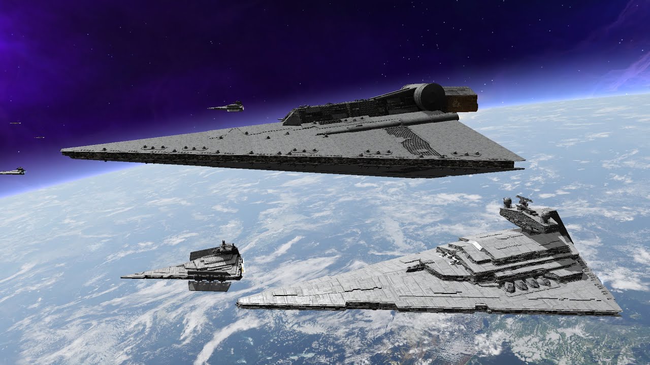 Praetor Battlecruiser vs Rebel Fleet - Star Wars: Empire At War Remake ...