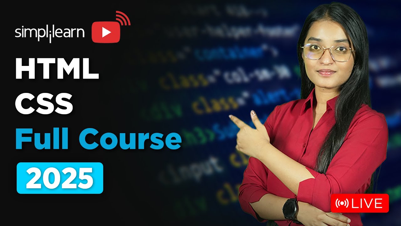 Html Css Full Course 2025 Html Css Tutorial For Beginners Html Css 7636