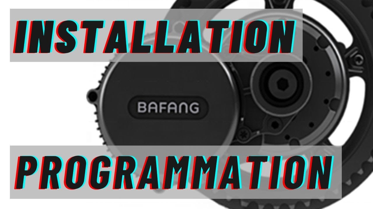 kit pédalier bafang BBS02b - installation, programmation - YouTube