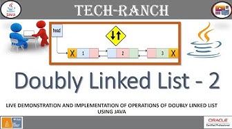 How to implement traversal of Doubly Linked List in Java?| Algorithm & Implementation ...