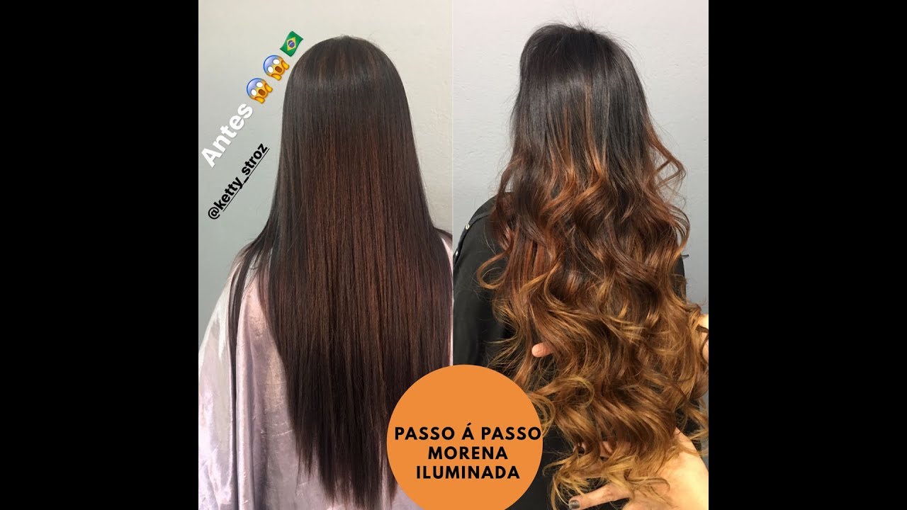 Morena iluminada Passo a Passo - YouTube