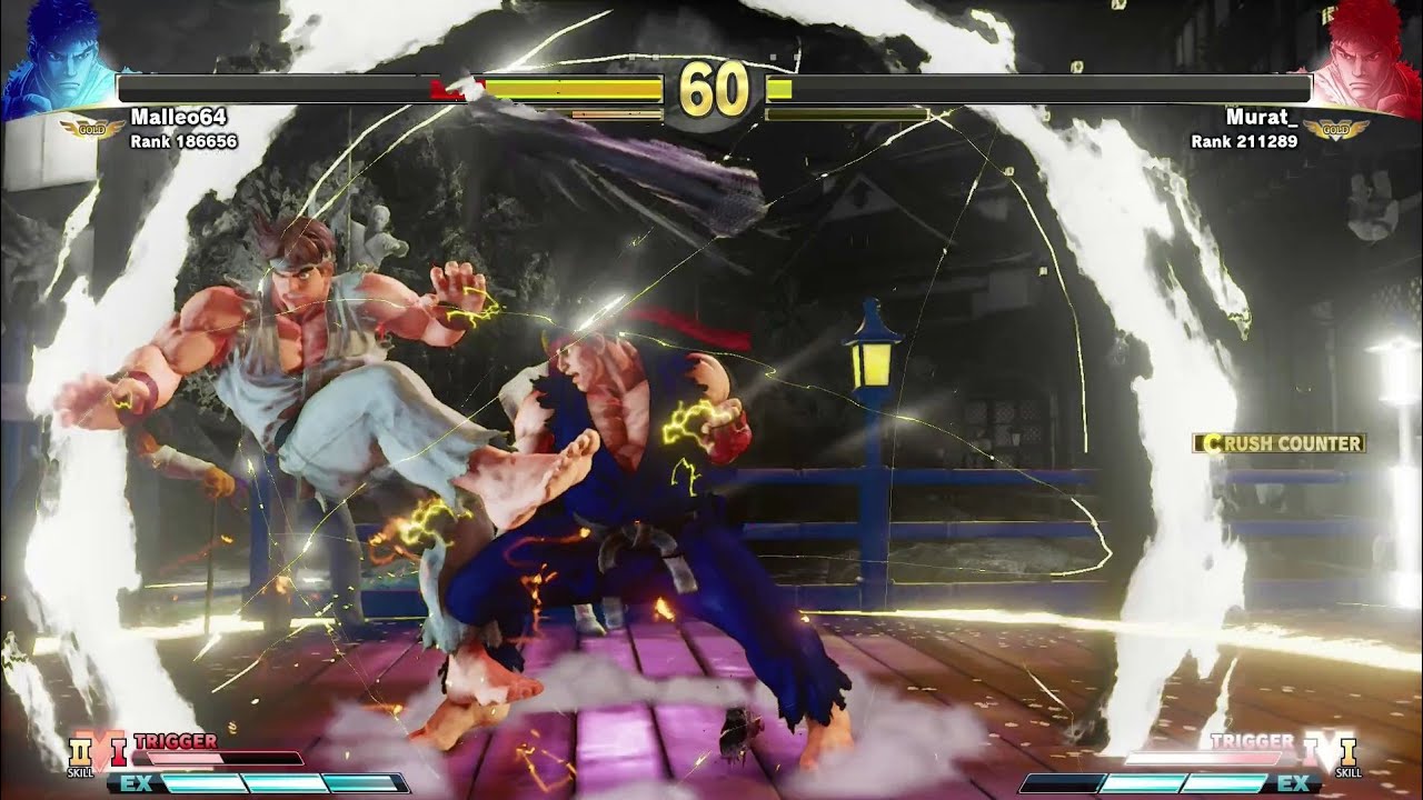 Street Fighter V Ranked Match RYU VS RYU - YouTube