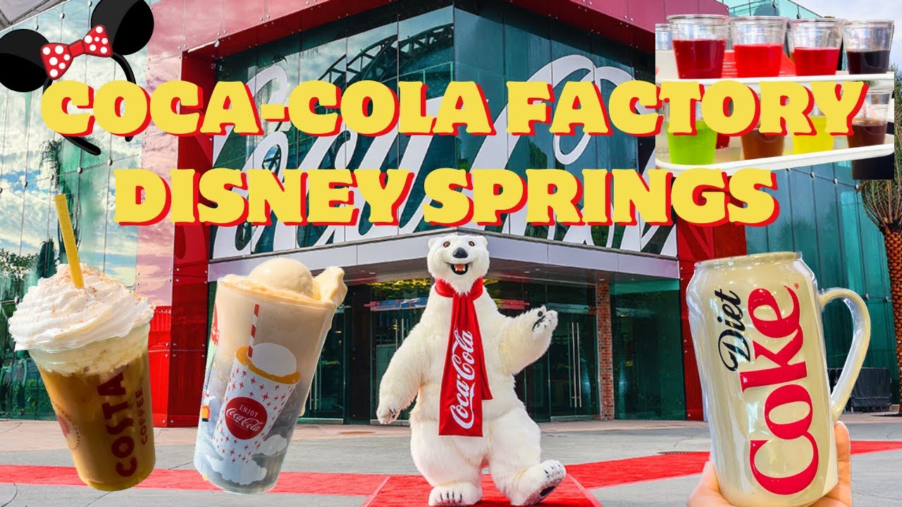 COCA-COLA STORE DISNEY SPRINGS ORLANDO 2024 | POLAR BEAR MEET ...
